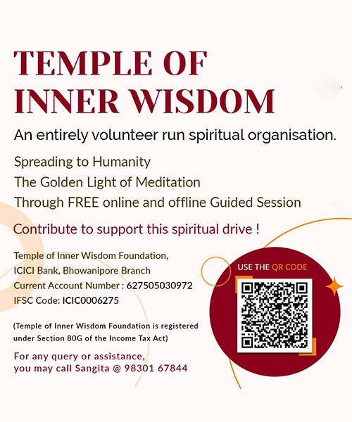 Donate Now – Temple Of Inner Wisdom